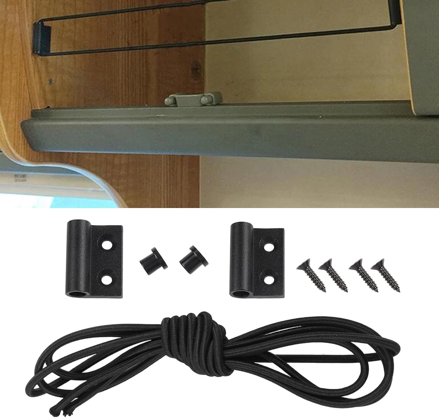 Amazon.com: Tidevib for RV Cabinet Cargo Net for Camper Trailer ...