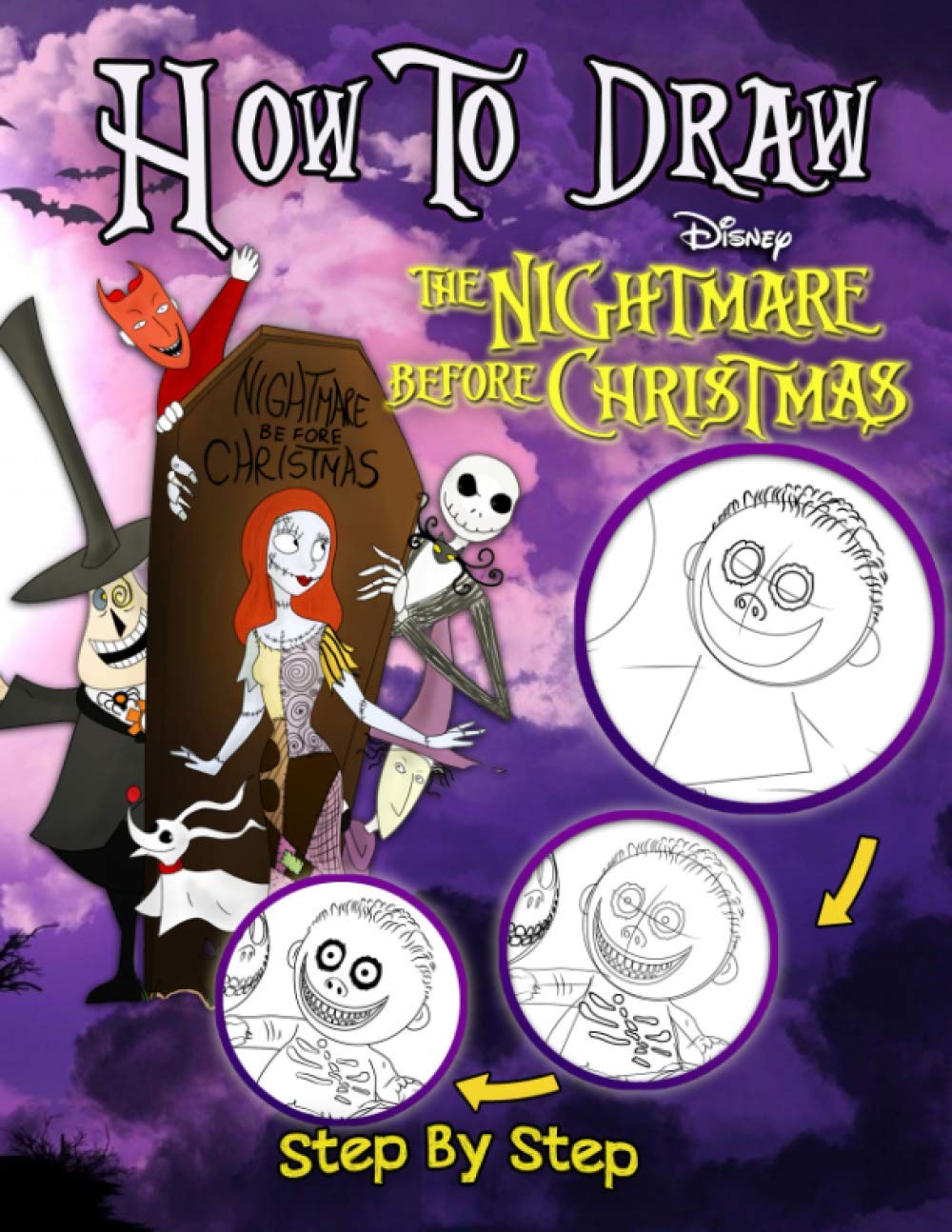 The Nightmare Before Christmas How To Draw Step By Step | Desertcart ...