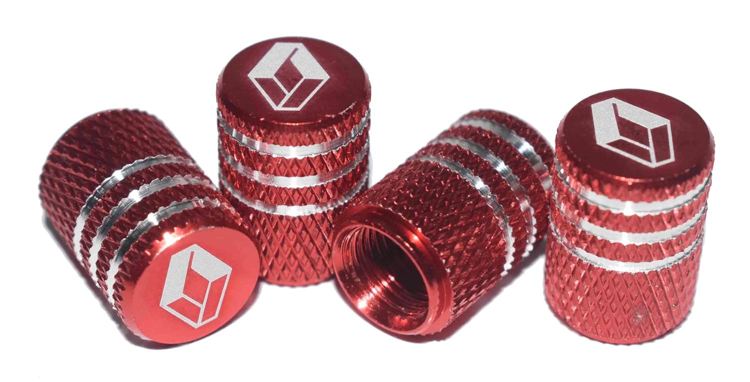 Stylish Car Tyre Valve Air Cap for All Renault Cars : Amazon.in: Car ...