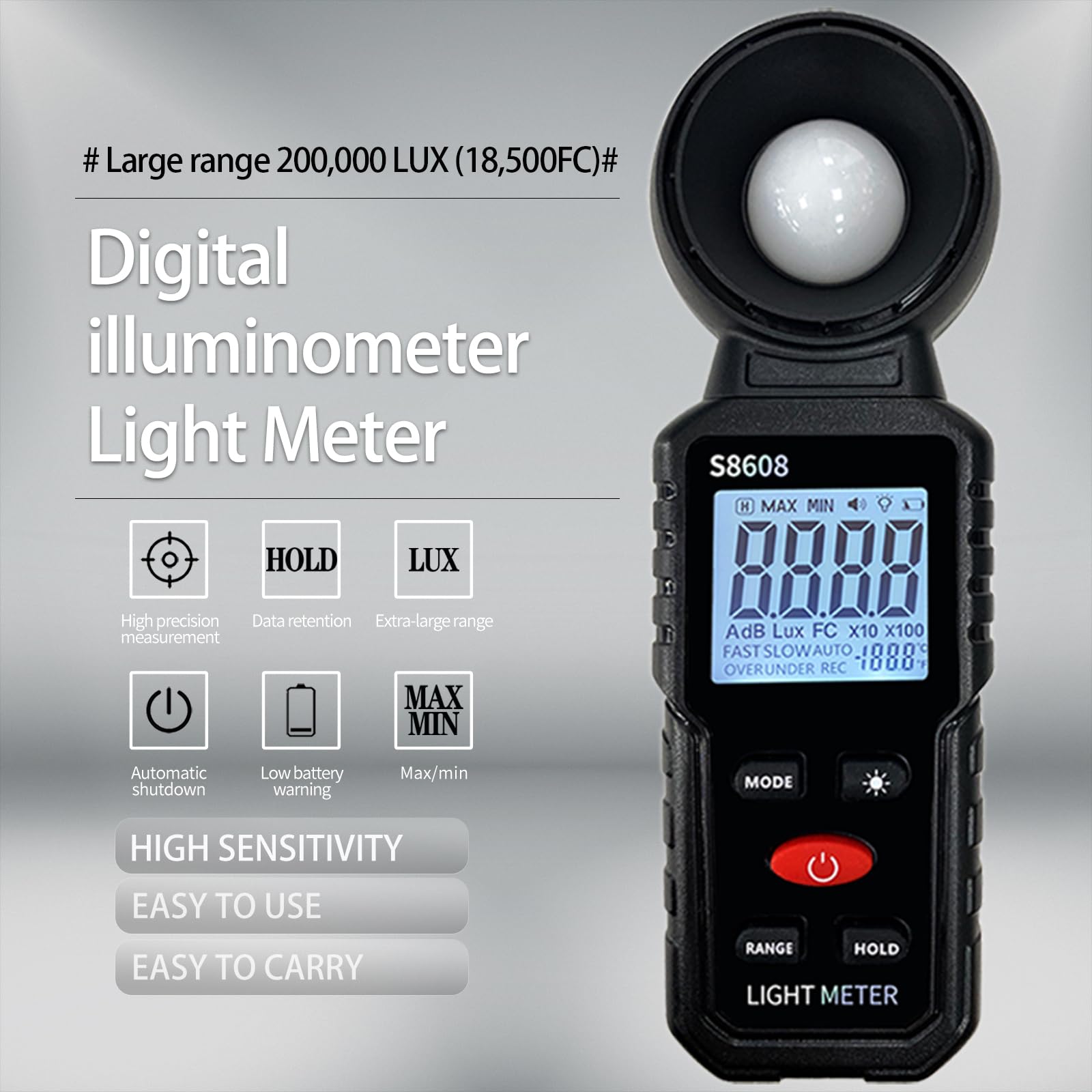 Light Meter Accessory Package For In.Licht Ultra Handheld ... Camera ...