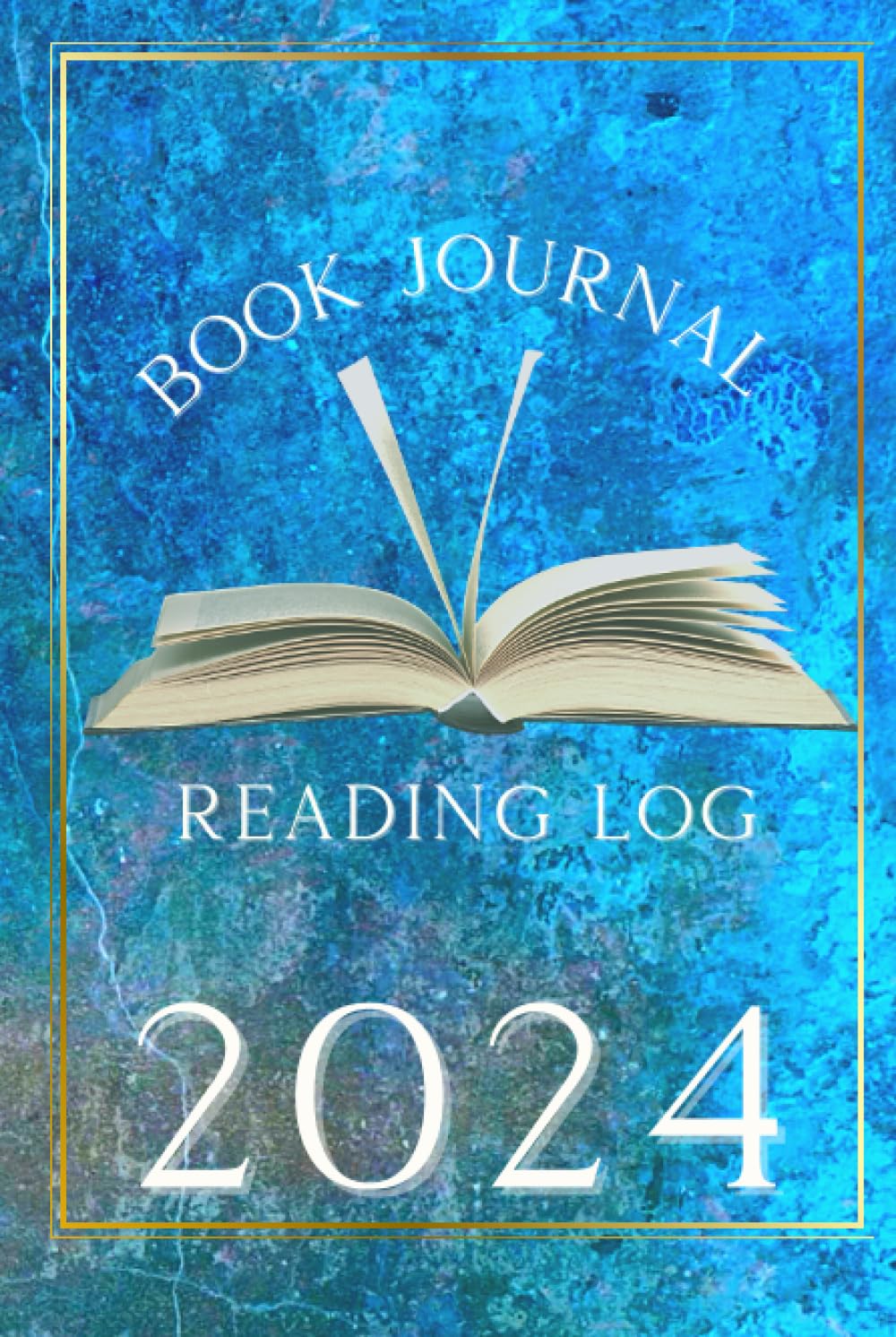 Book Journal Reading Log 2024: A Yearly Book Review and Reading Tracker ...