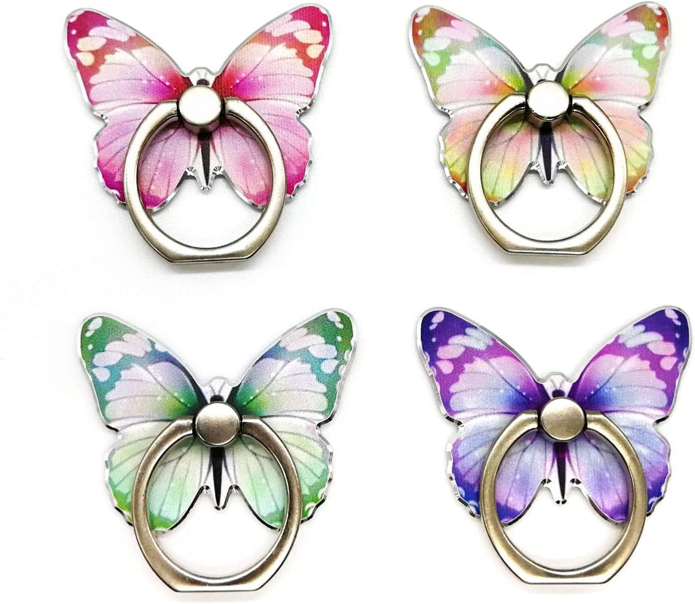 Amazon.com: Bonoma Cell Phone Ring Holder Stand, 360 Rotation 3-Pack ...
