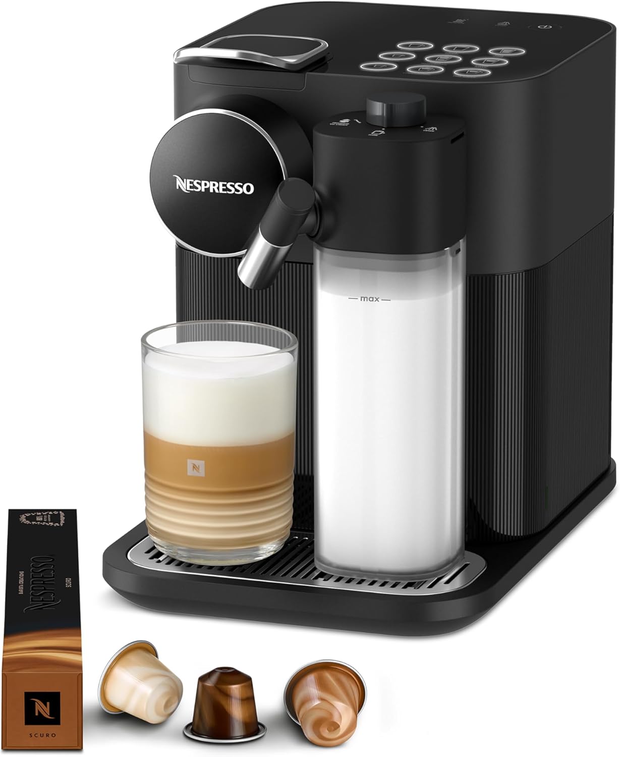 Nespresso Gran Lattissima coffee machine by Nespresso, Black - UAE ...