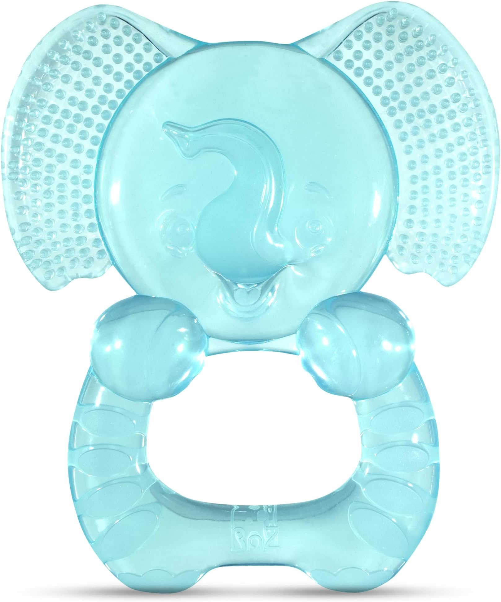Amazon.com : RaZbaby Elfy-Yummy Teether: Teething Relief Toy - Elephant ...