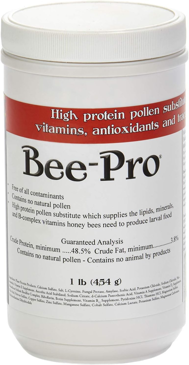 Amazon.com : API Little Giant® Bee-Pro Pollen Substitute Powder ...