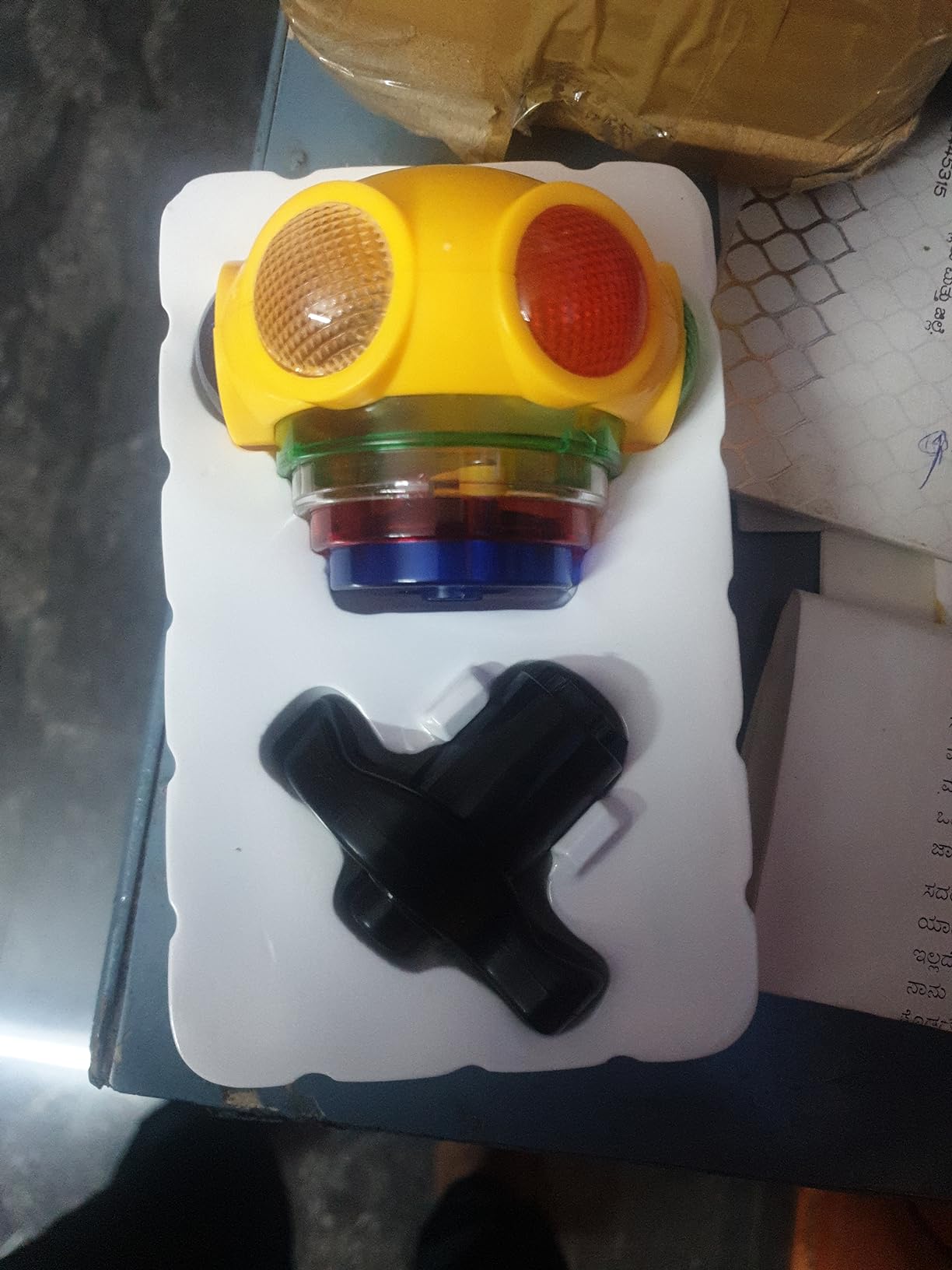 Buy HK Toys Magic Lattoo Spinning Top With LED Flashing Colorful Lights ...