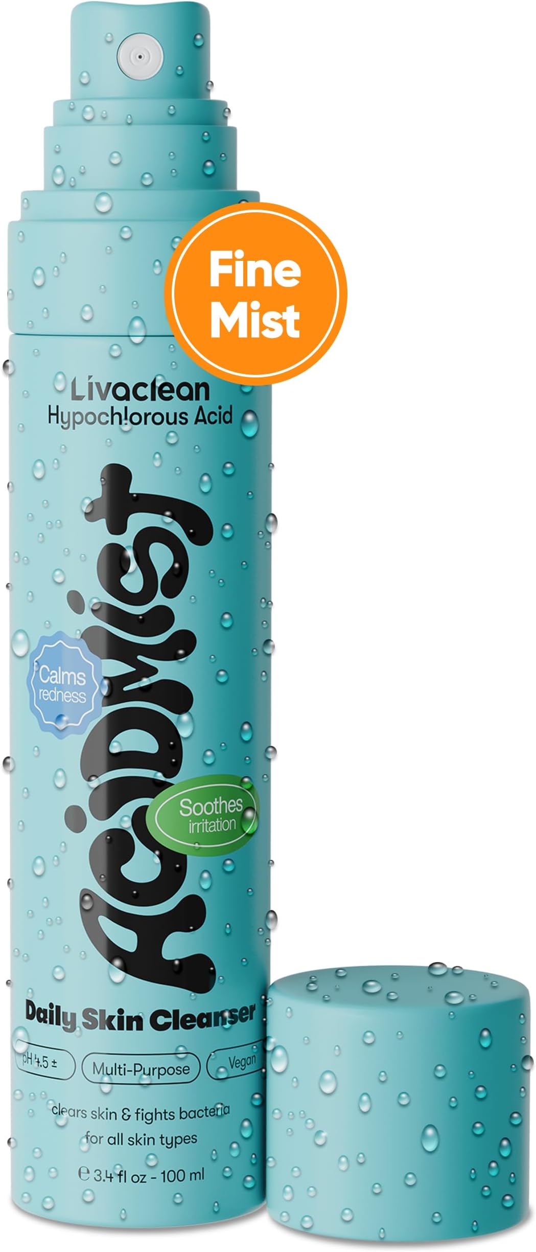 Amazon.com: Hypochlorous Acid Spray for Face & Body, Helps Reduce ...