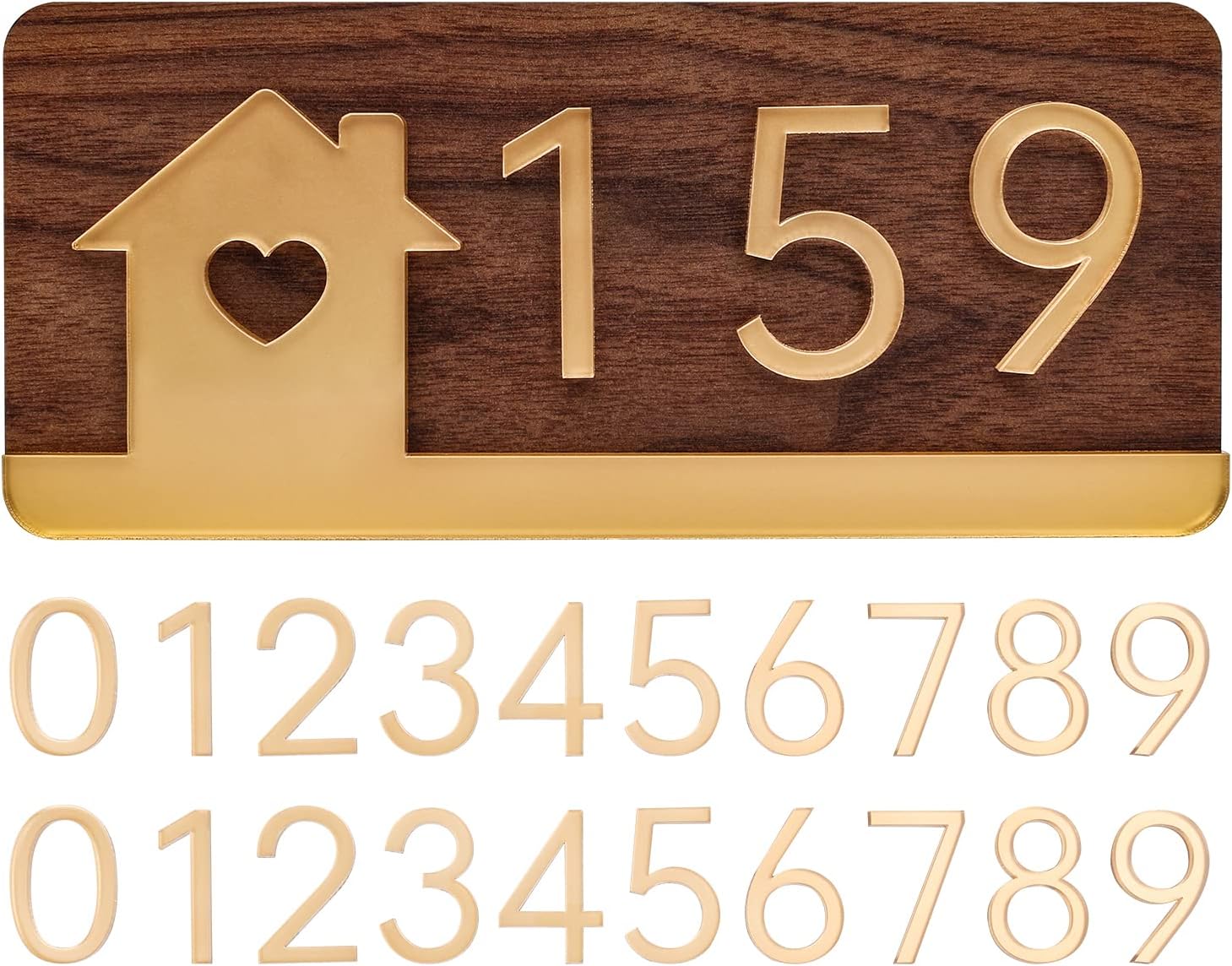 Amazon.com: House Numbers for Outside, Address Plaques, Mailbox Numbers ...