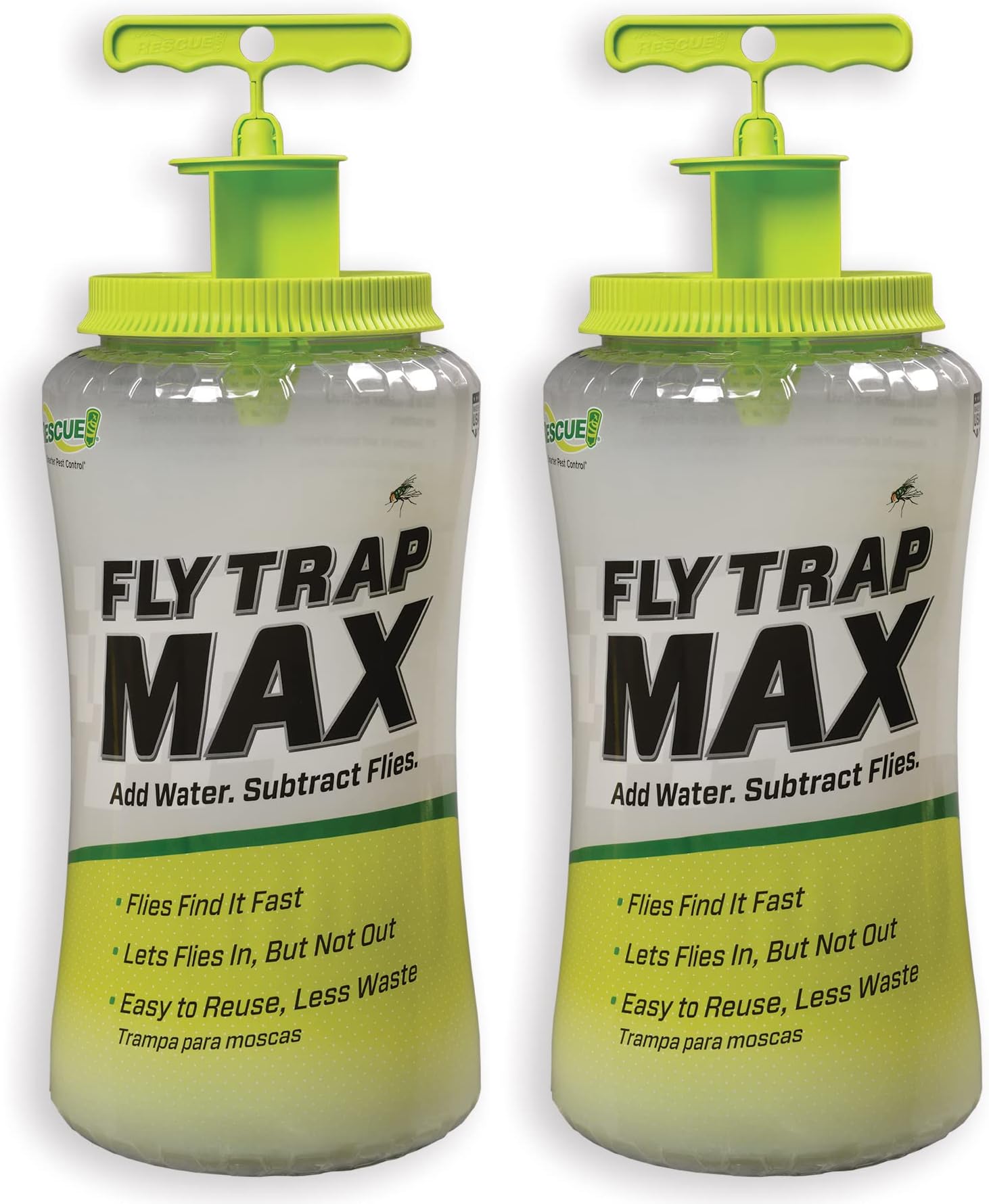 Amazon.com : RESCUE! POP! Fly Trap – Large Reusable Fly Trap for ...