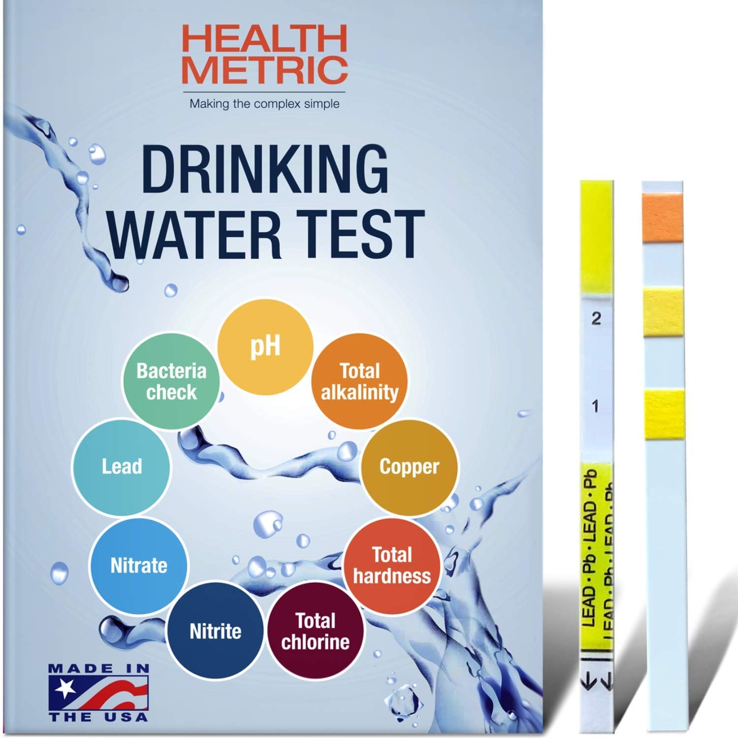 Amazon.com : Advanced Home Water Test Kit | Well or City | EPA ...