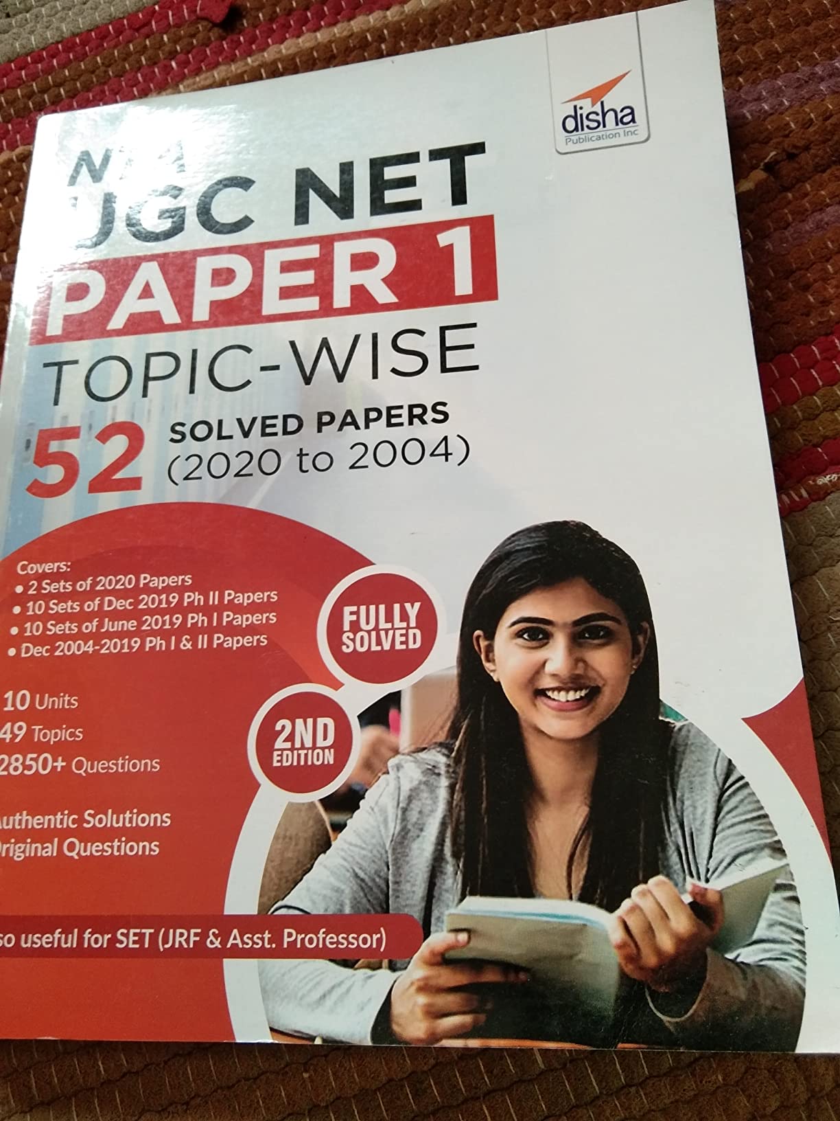 Buy NTA UGC NET Paper 1 Topic-wise 52 Solved Papers (2020 to 2004) 2nd ...