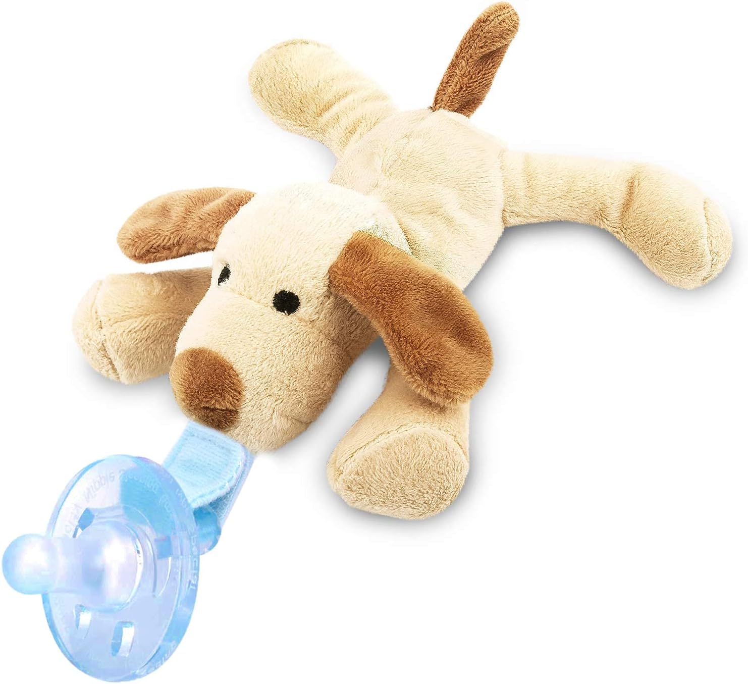 Zooawa Baby Pacifier, Dog Pacifier Holder with Detachable Plush Stuffed ...