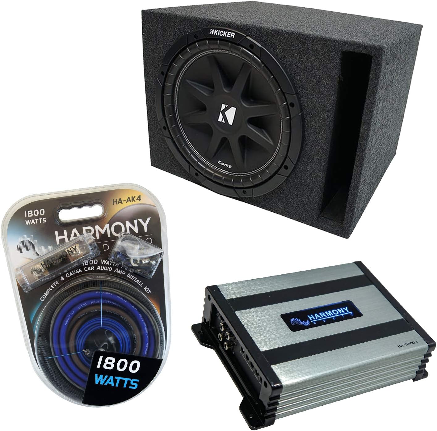 Amazon.com: MTX Terminator TNP212D2 1200 Watt 2 Ohm Dual 12 Subwoofers ...