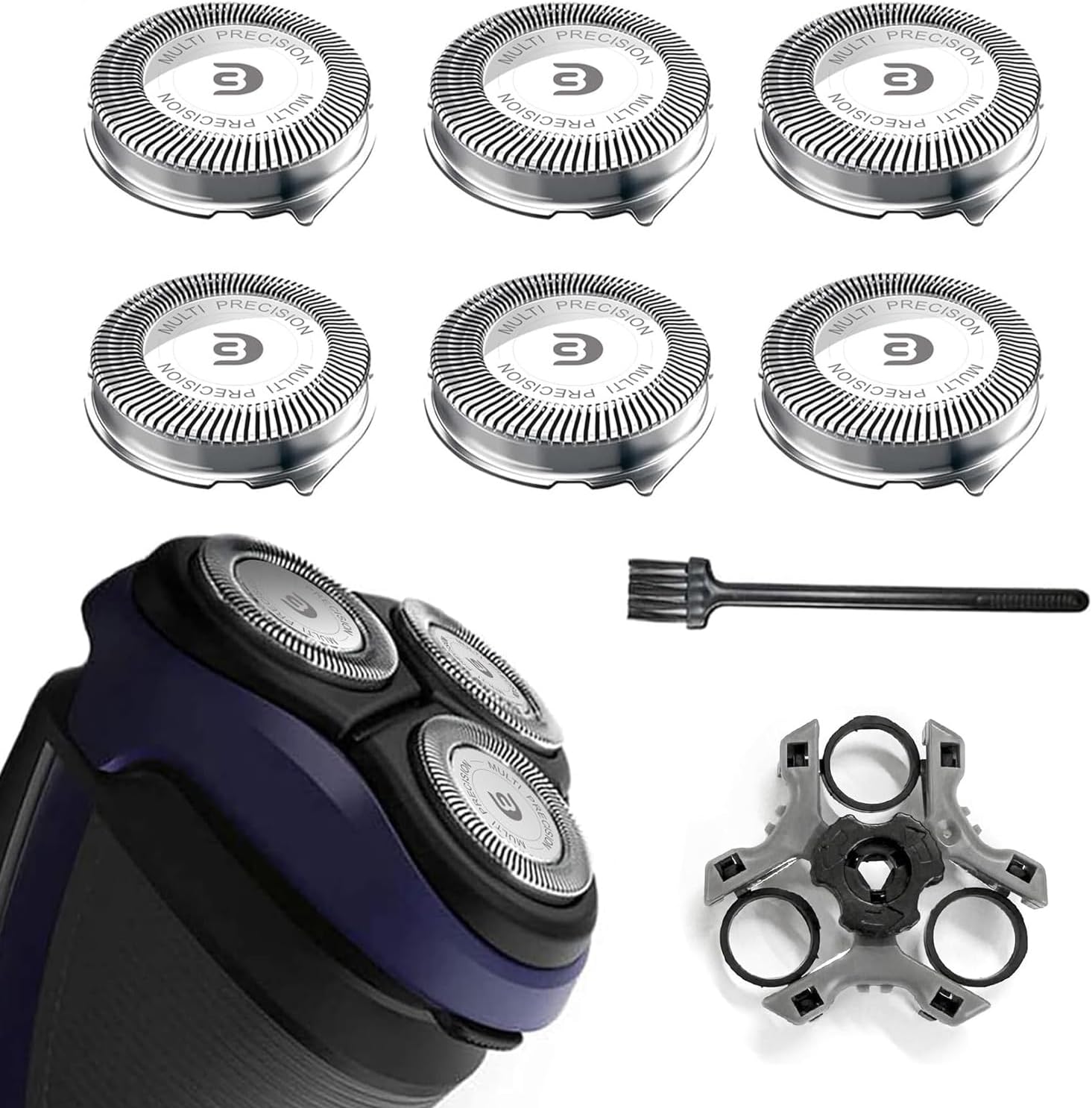 Amazon.com: HQ8 Replacement Heads Compatible With Philips Norelco ...