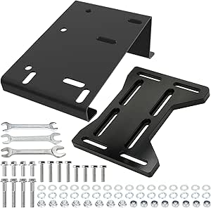 Amazon.com: CILOYU Torque Converter Engine Mount Plate Motor Riser Kit ...