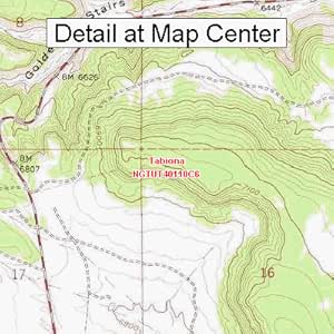 Amazon.com : USGS Topographic Quadrangle Map - Tabiona, Utah (Folded ...