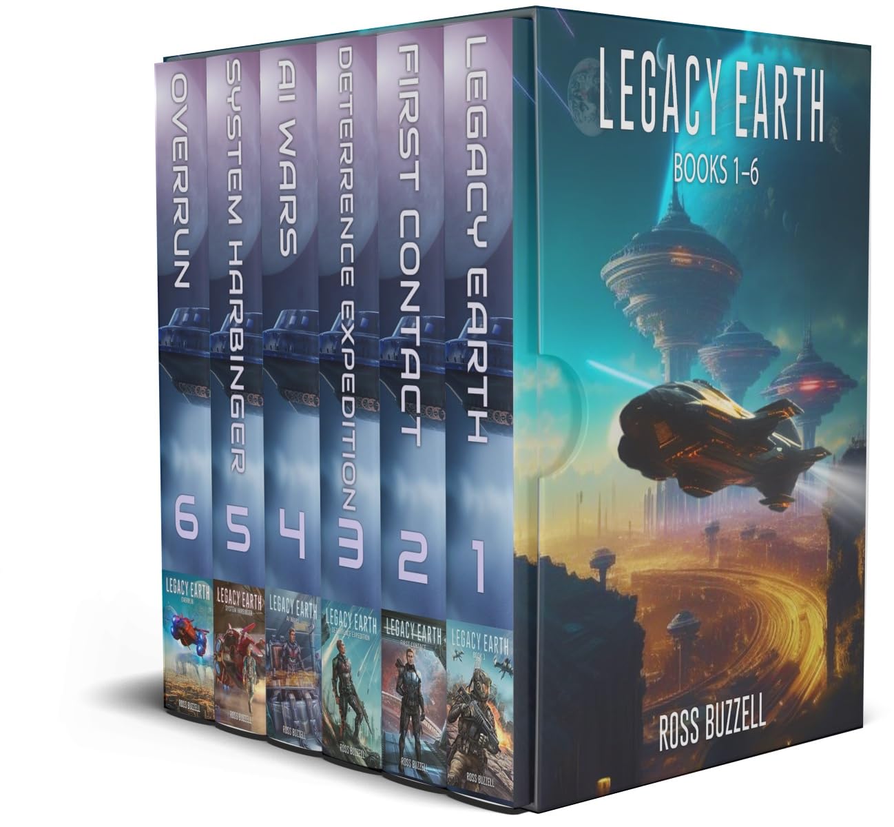 Legacy Earth Universe : A Military Space Opera Series eBook : Buzzell ...