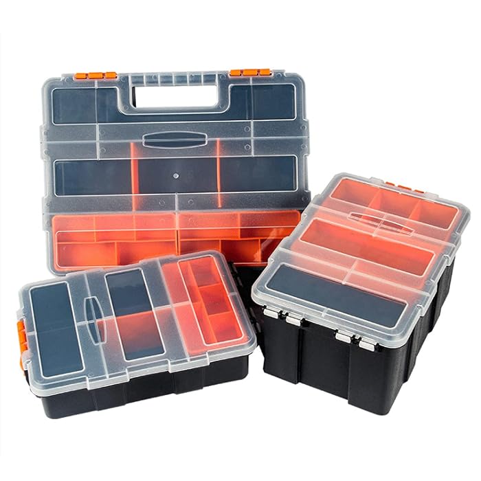 Hdx Storage Bins Makitoyo 4-Piece Hardware Organizer Set | Removable ...