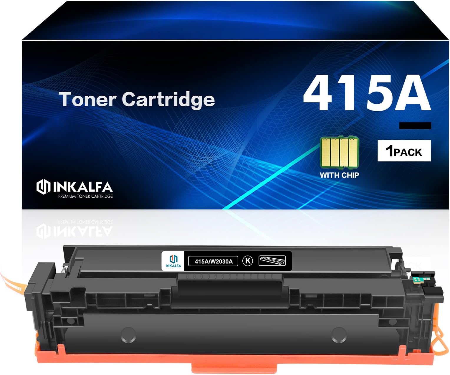 1 Pack Compatible with HP 415A 415X Toner Cartridge Replacement for ...