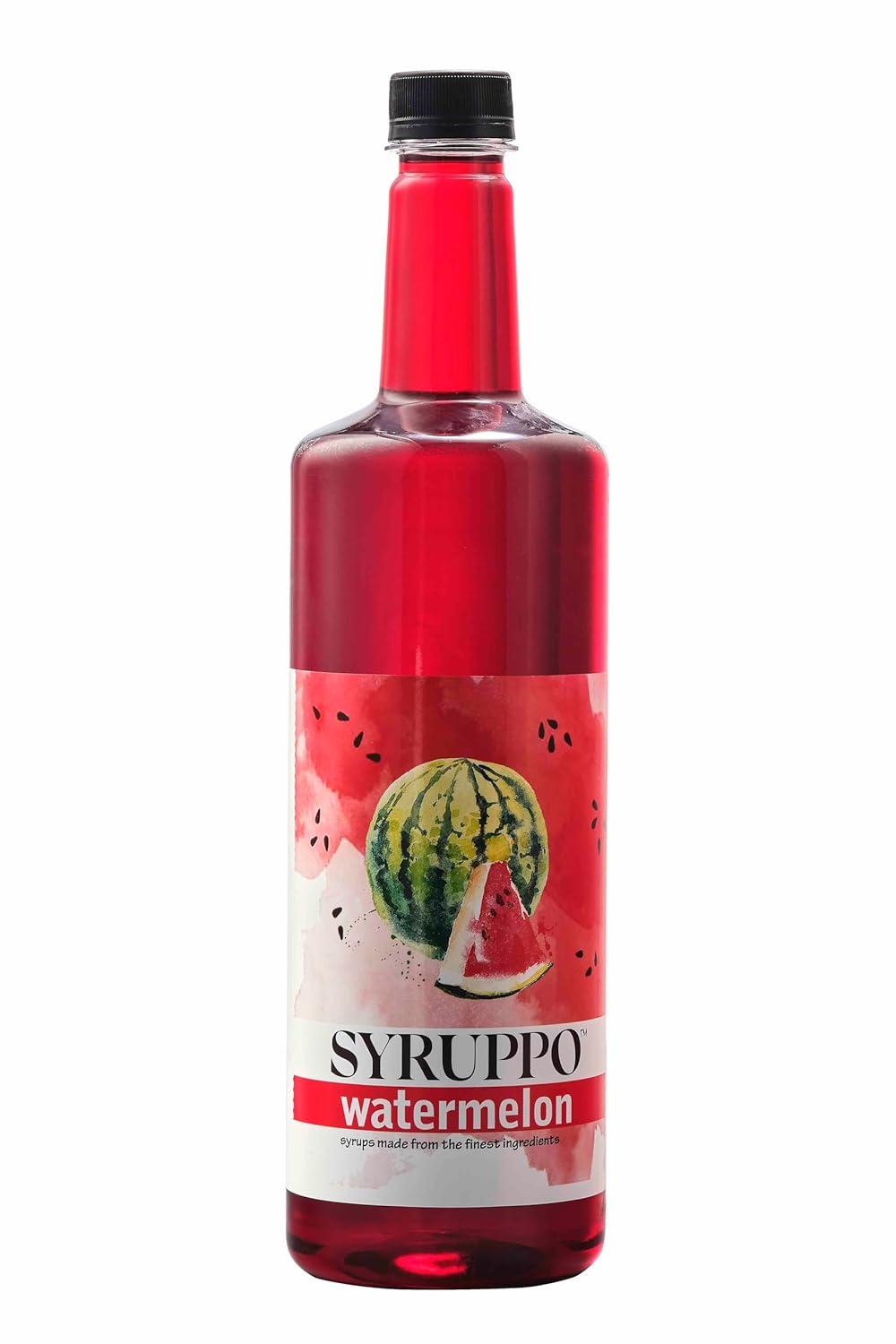 Syruppo Watermelon Syrup 1 Litre - Non-Alcholic Cocktail & Mocktail ...