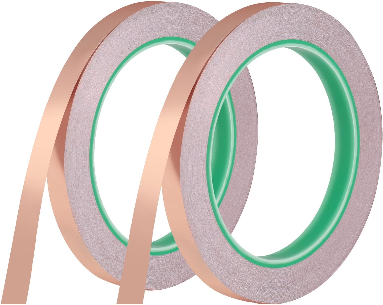 Dacitiery 2 Rolls Copper Tape Slug Repellent Tape, 20m x 10mm, Self ...