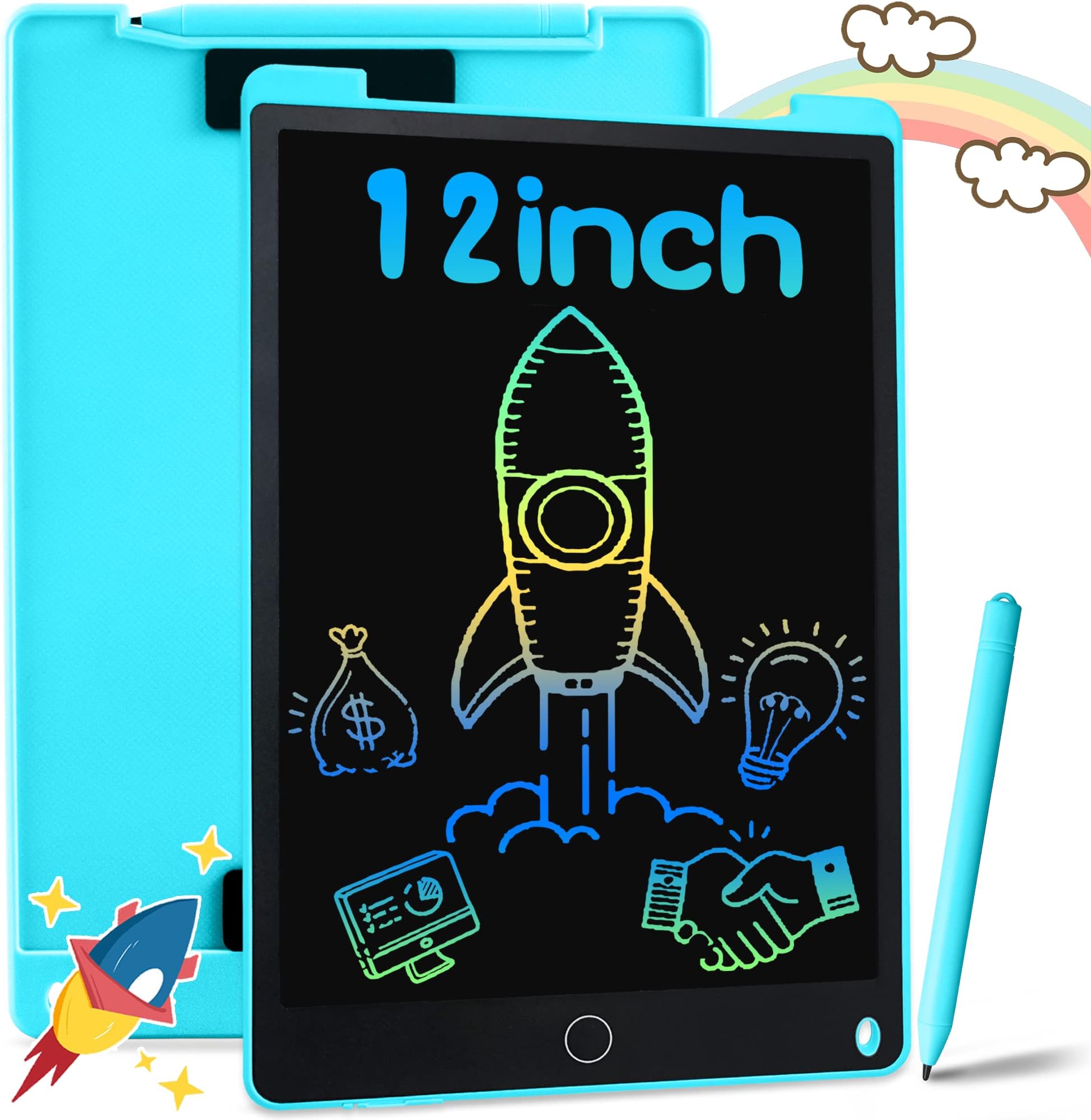 Amazon.com: TEKFUN LCD Writing Tablet for Kids Boys Toys, 12 Inch ...