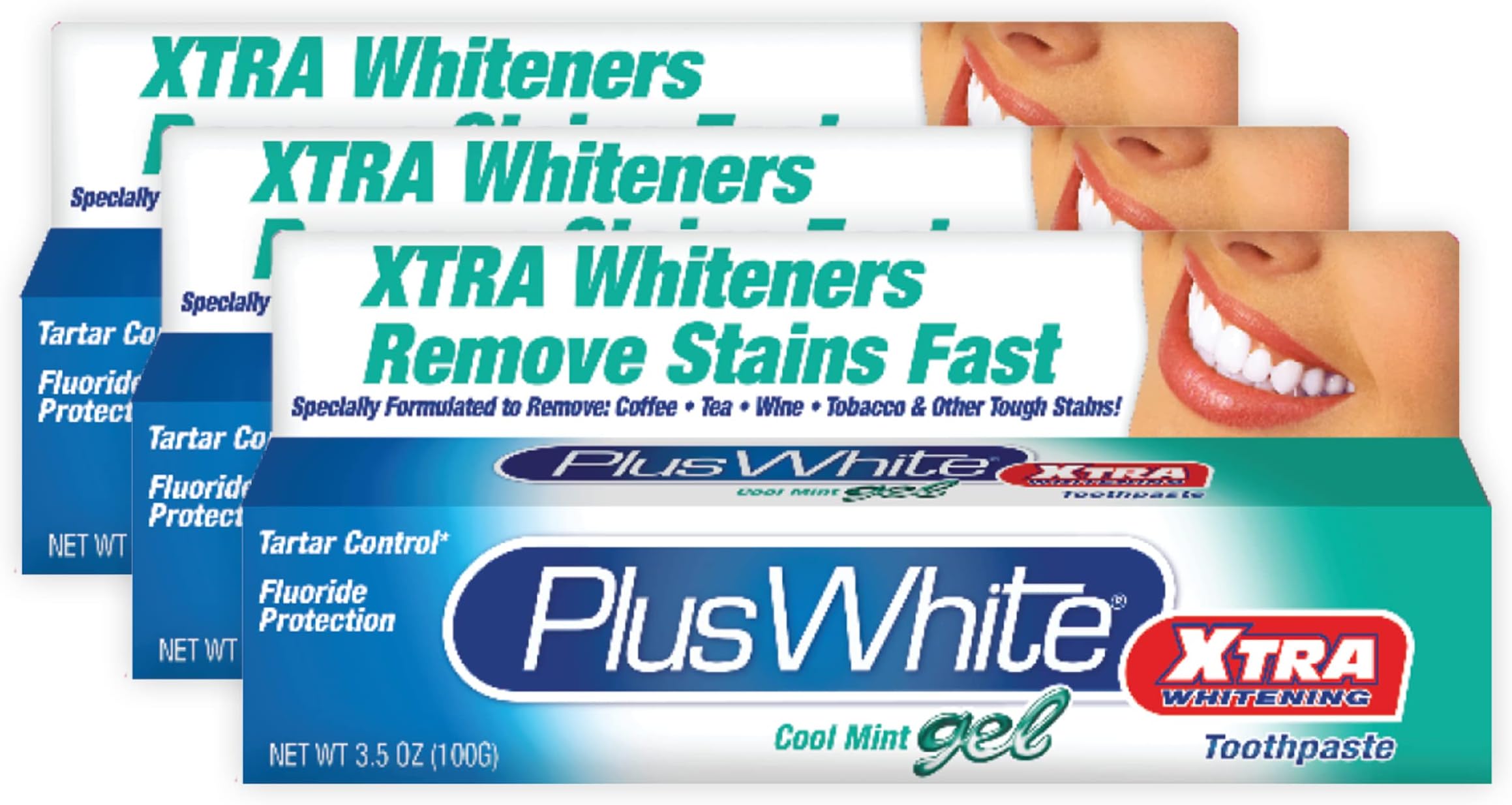 Amazon.com : Plus White 2 Premier Whitening Gel Plus Xtra Whitening ...