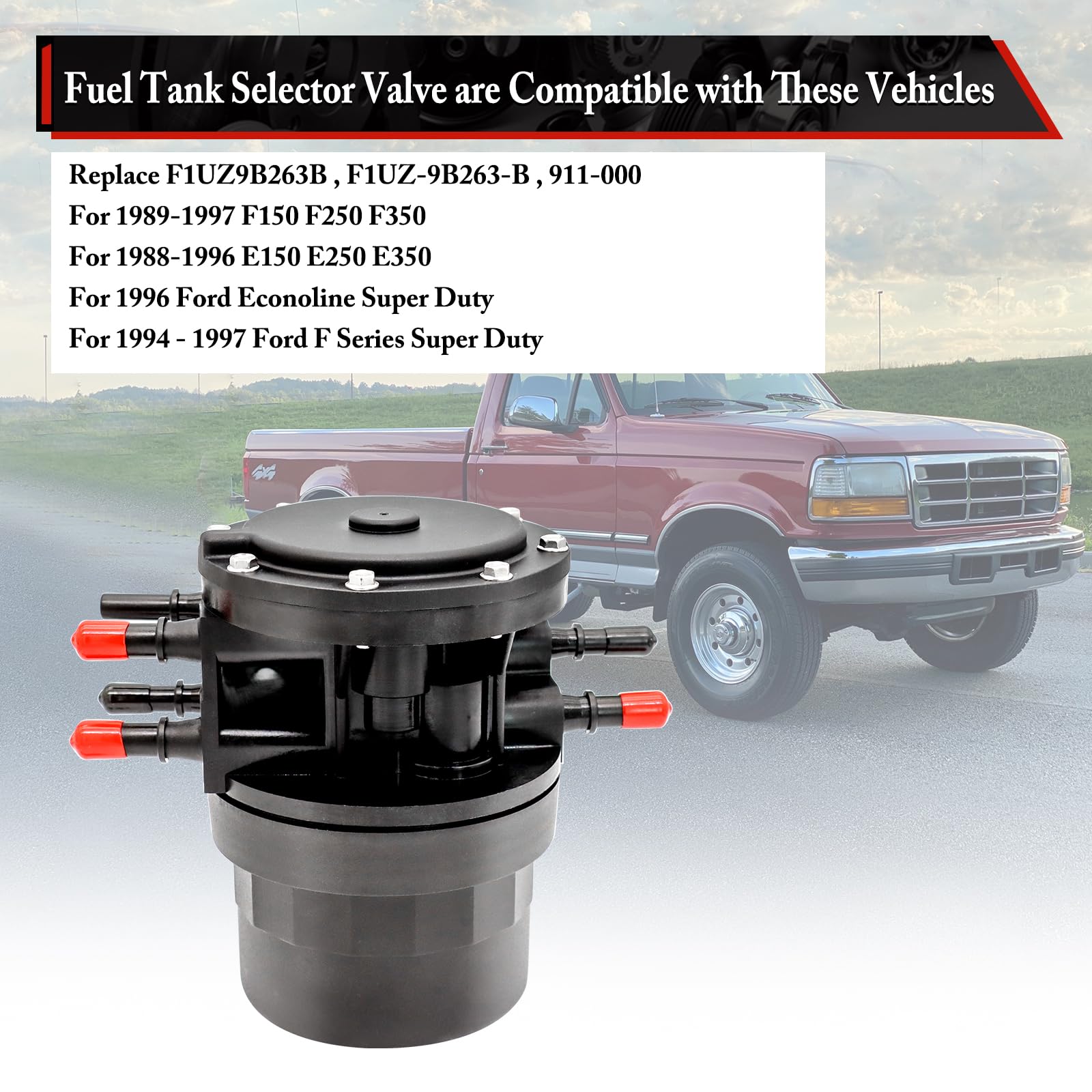Fuel Tanks For Ford Fiesta Fuel Pump Reservoir Tank Selector Valve For ...
