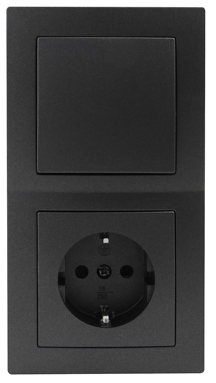 MC POWER - FLAIR - Wand Steckdosen und Schalter Set | Tür 2-fach | 3 ...