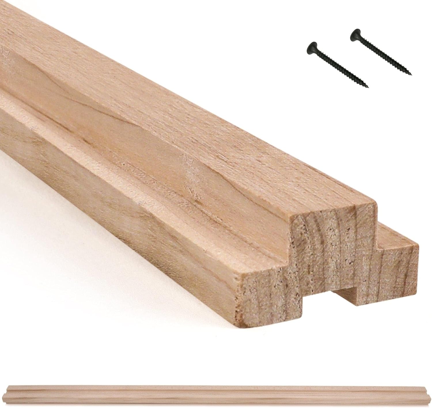 Vintage Slides Wood Drawer Slide – 20-Inch U-Shape Vintage Center Mount ...