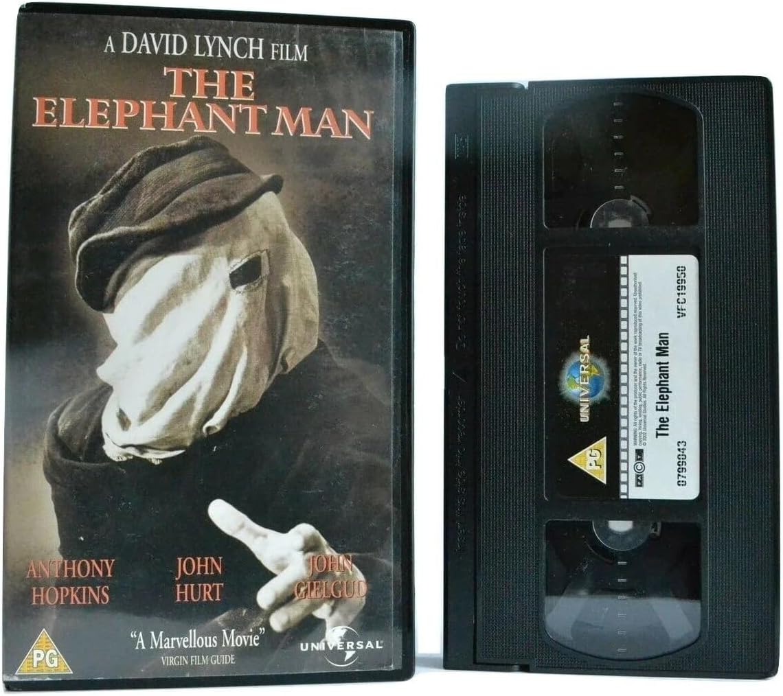 Amazon.com: The Elephant Man [VHS] : Anthony Hopkins, John Hurt, Anne ...