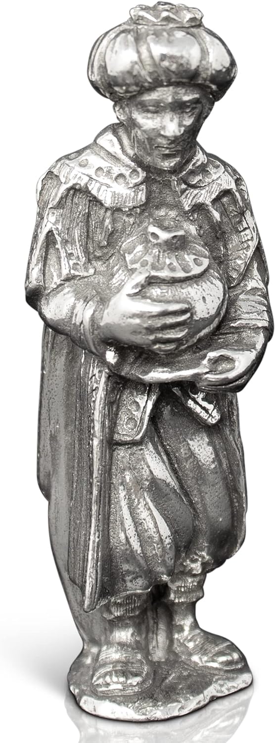 Amazon.com: DANFORTH – Pewter Wiseman with Frankicense Figurine ...