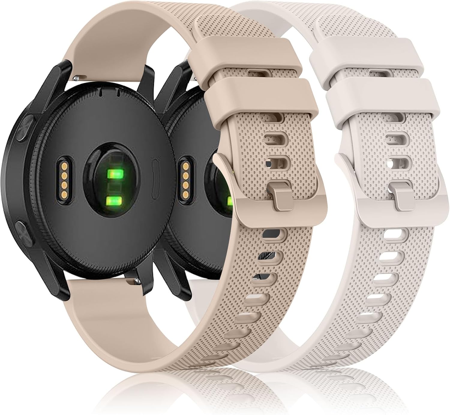 Amazon.com: 2 Pack for Garmin Forerunner 245 Watch Band Forerunner 55 ...