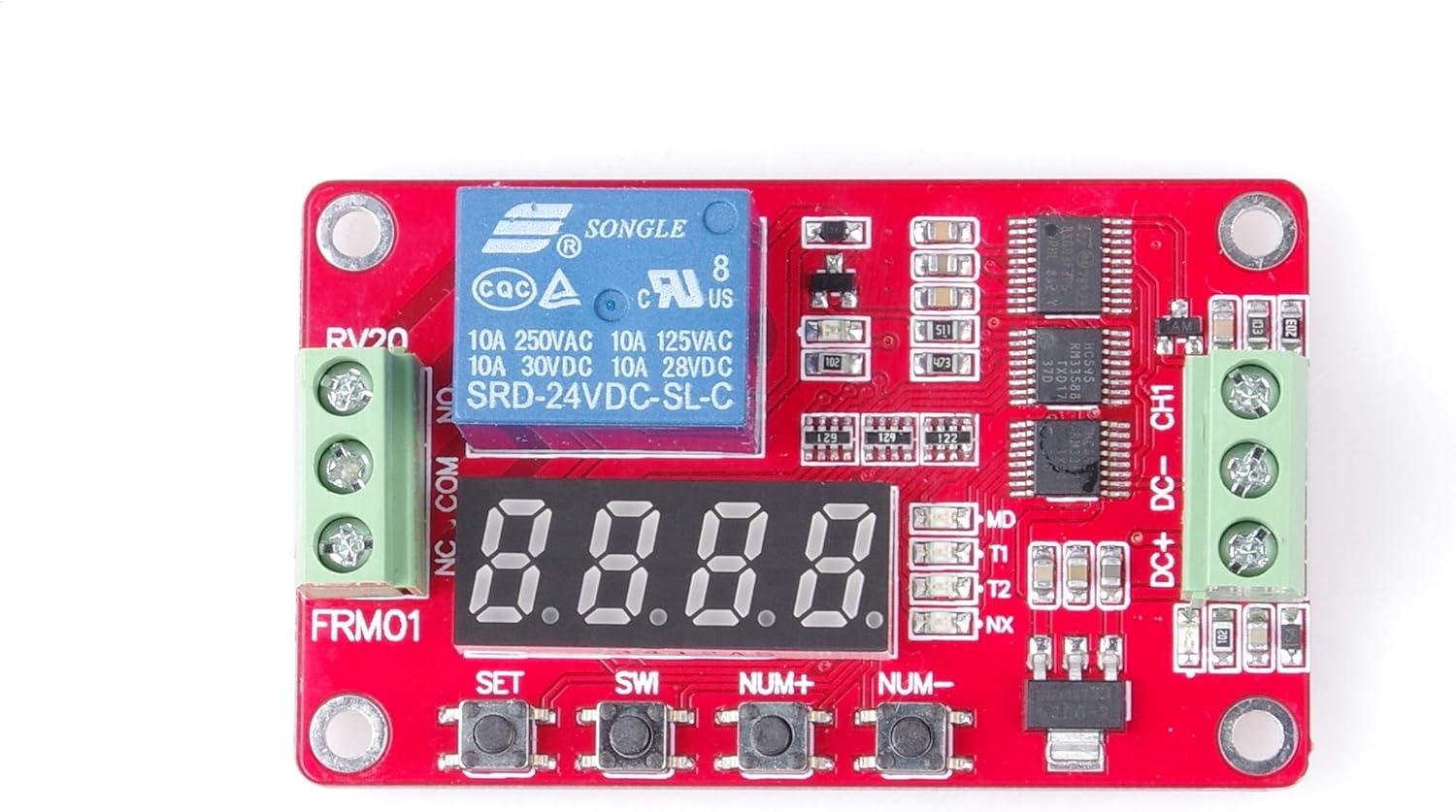 Amazon.com: 24V DC Relay Module, KNACRO Multifunctional DC 24 Volt 1 ...