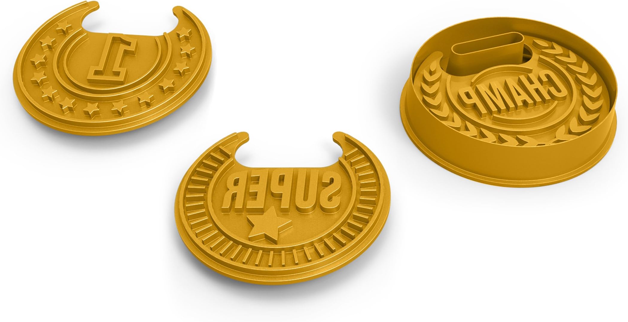 Amazon.com: Genuine Fred TOP COOKIE Cutter/Stampers with Ribbons, Set ...