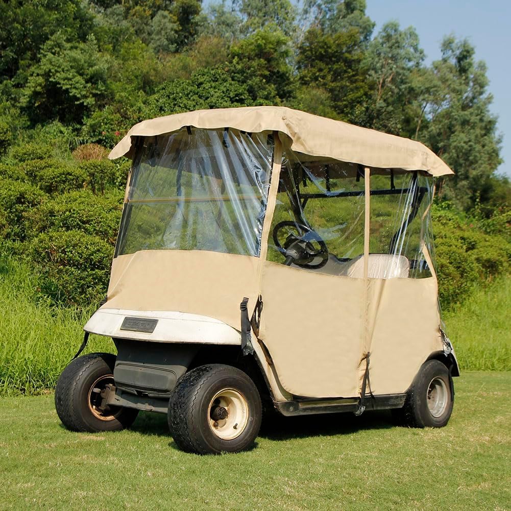 Snapklik.com : 2 Passenger Golf Cart Enclosure, Waterproof Golf Cart ...
