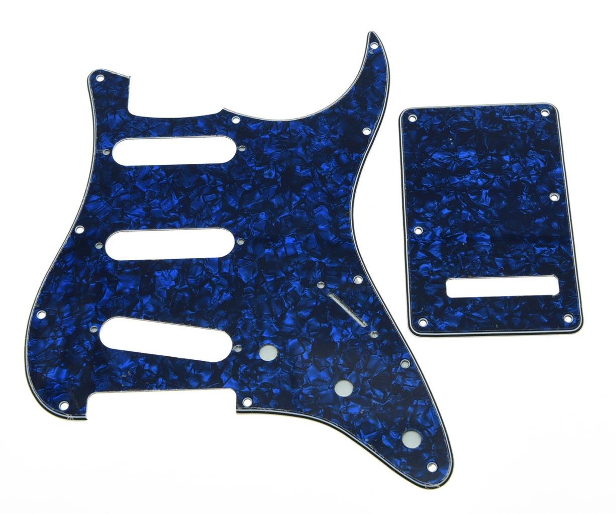 Snapklik.com : KAISH 11 Hole ST/Strat Style Pickguard SSS Pick Guard