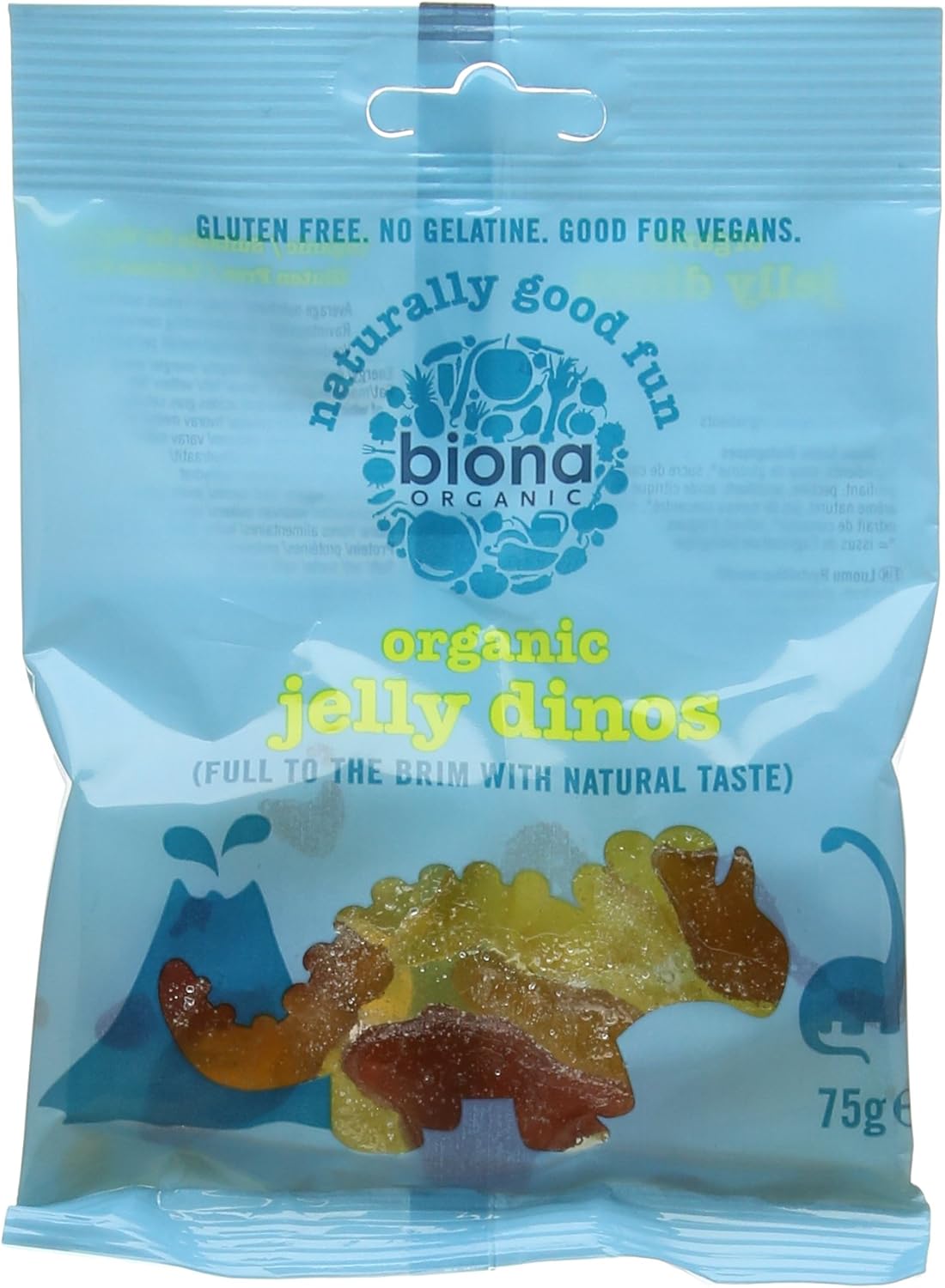 Biona Jelly Dino Sweets Organic 75 g (Pack of 10) : Amazon.co.uk: Grocery