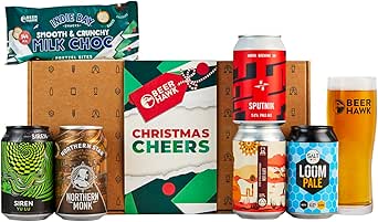 Beer Hawk Christmas Cheers Selection Box – Christmas Gift Set Craft ...