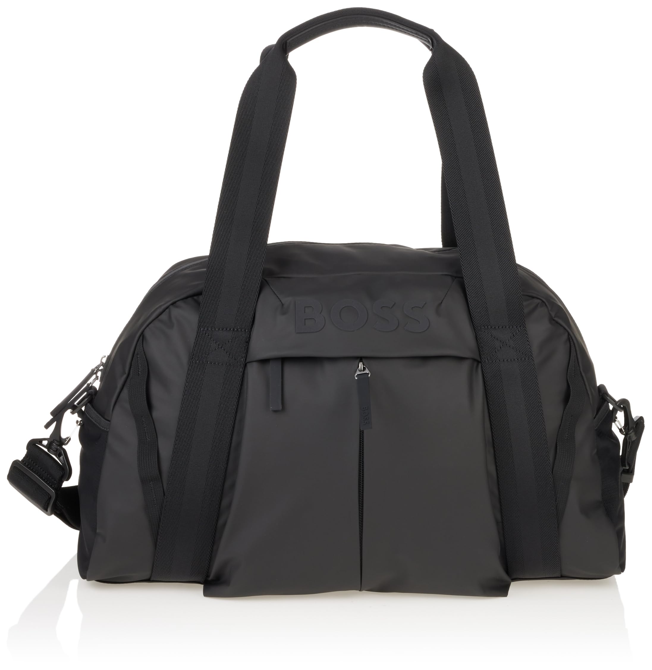 Amazon.com: BOSS Stormy Contrast Logo Small Duffle Bag : Clothing ...