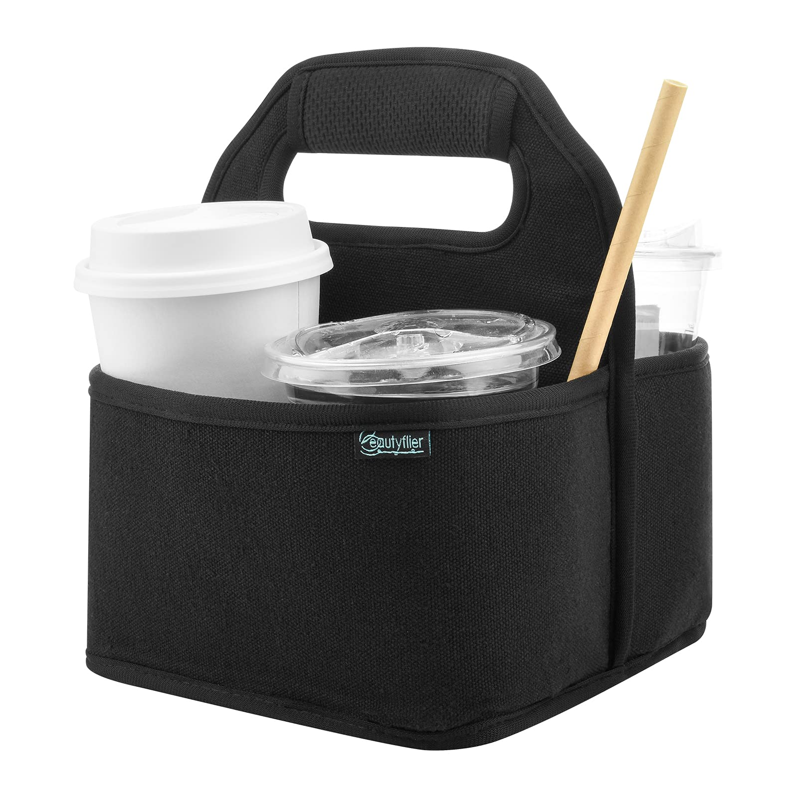 Snapklik.com : Beautyflier Reusable Insulated Coffee Cup Carrier ...
