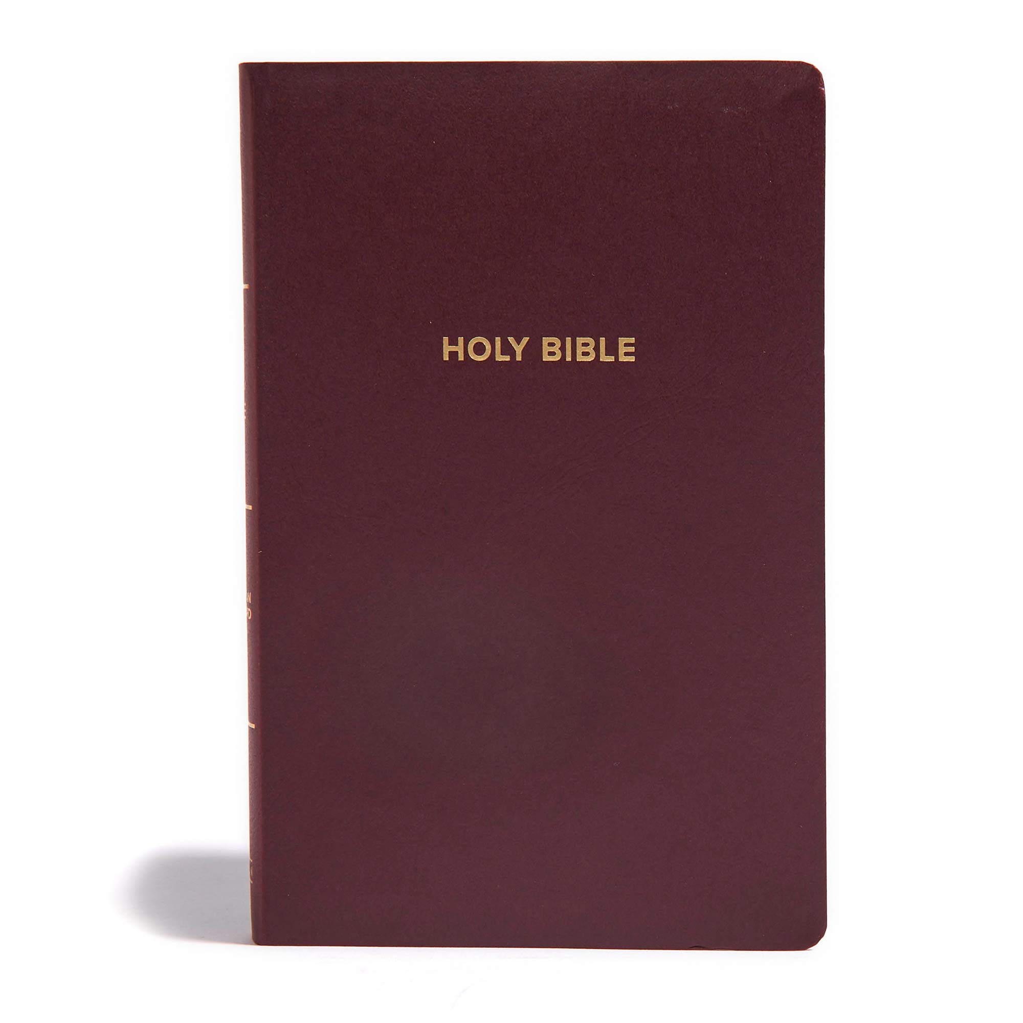 CSB Gift & Award Bible, Burgundy, Imitation Leather, Red Letter ...