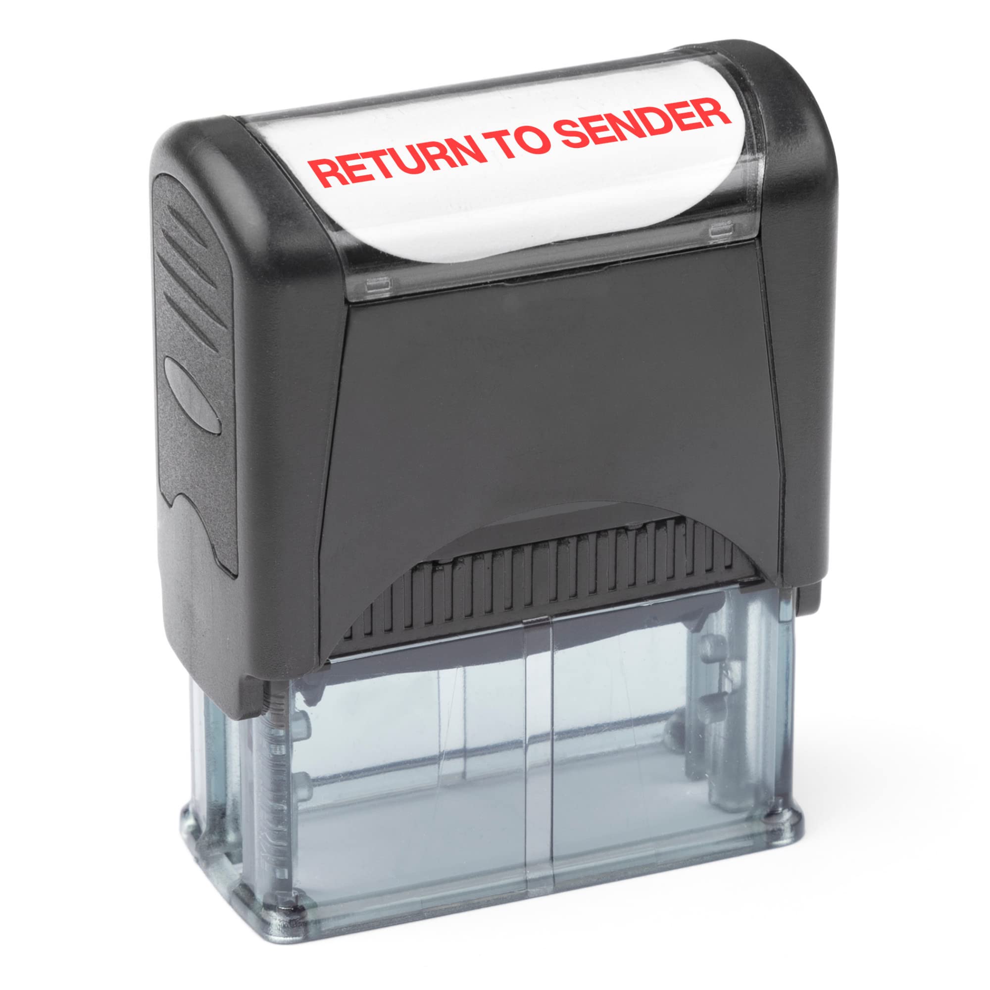 Snapklik.com : Self Inking Rubber Stamp, Refillable Red Ink Preinstalled