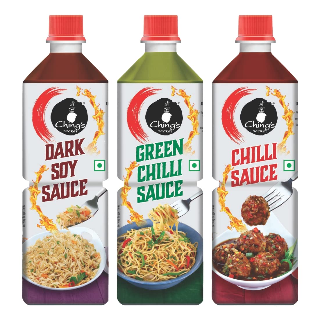 Chings Chinese sauces Assortment Pack - Each Variant x 1 PACK OF 3 ...