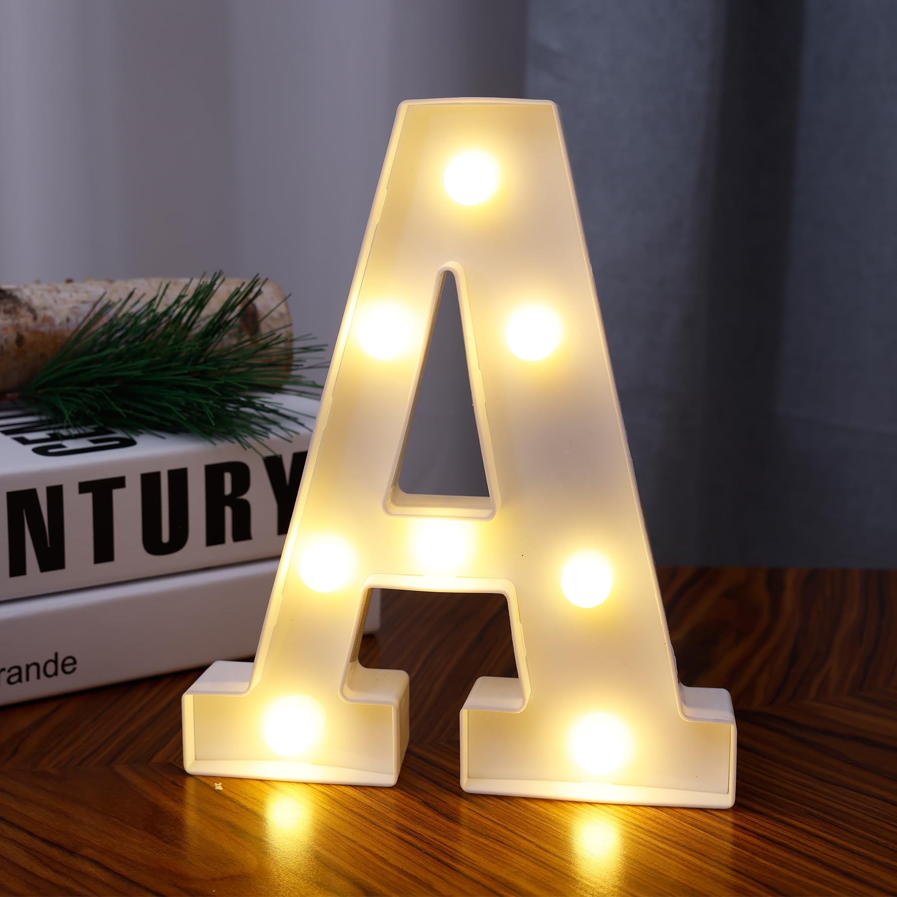 Led Marquee Light Up Letters, 26 Alphabet Light Up Letter Lights ...