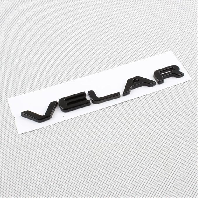 1PC Word VELAR 3D Letter Car Rear Trunk Tailgate Body Badge Emblem ...