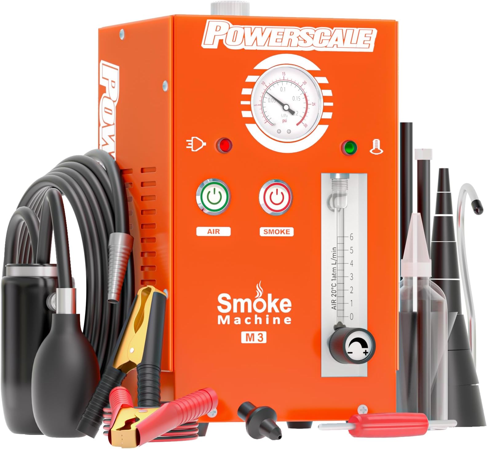Amazon.com: PowerScale M3 Automotive Smoke Machine Built-in Air Pump ...