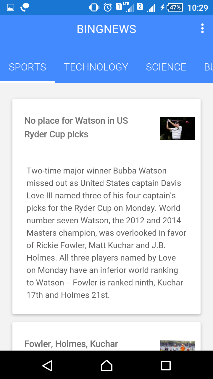 Bingnews - App on Amazon Appstore
