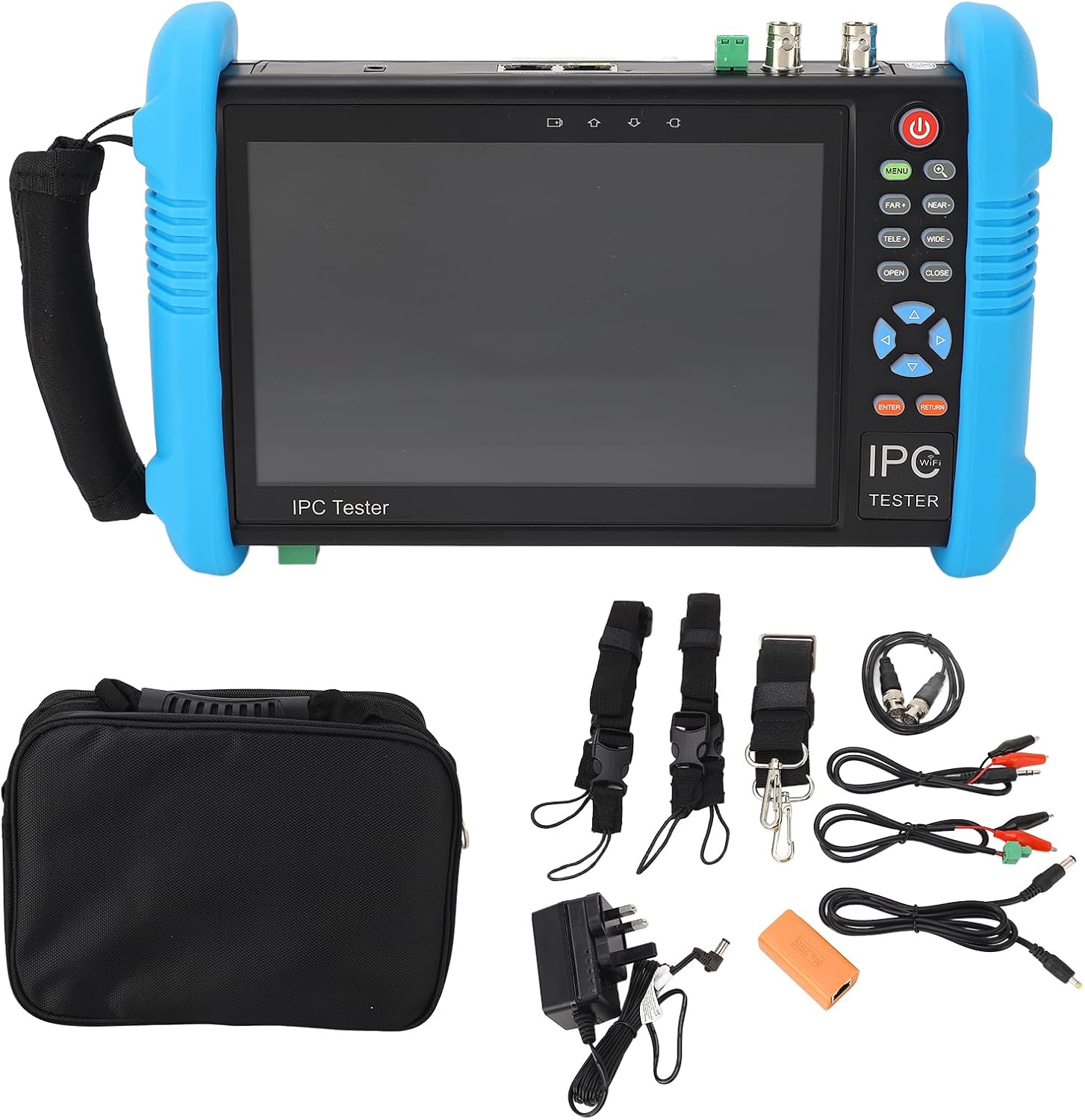 IP CCTV Tester 4K H.265 Series 7 Plus TVI CVI AHD Analog AC 100-240V ...
