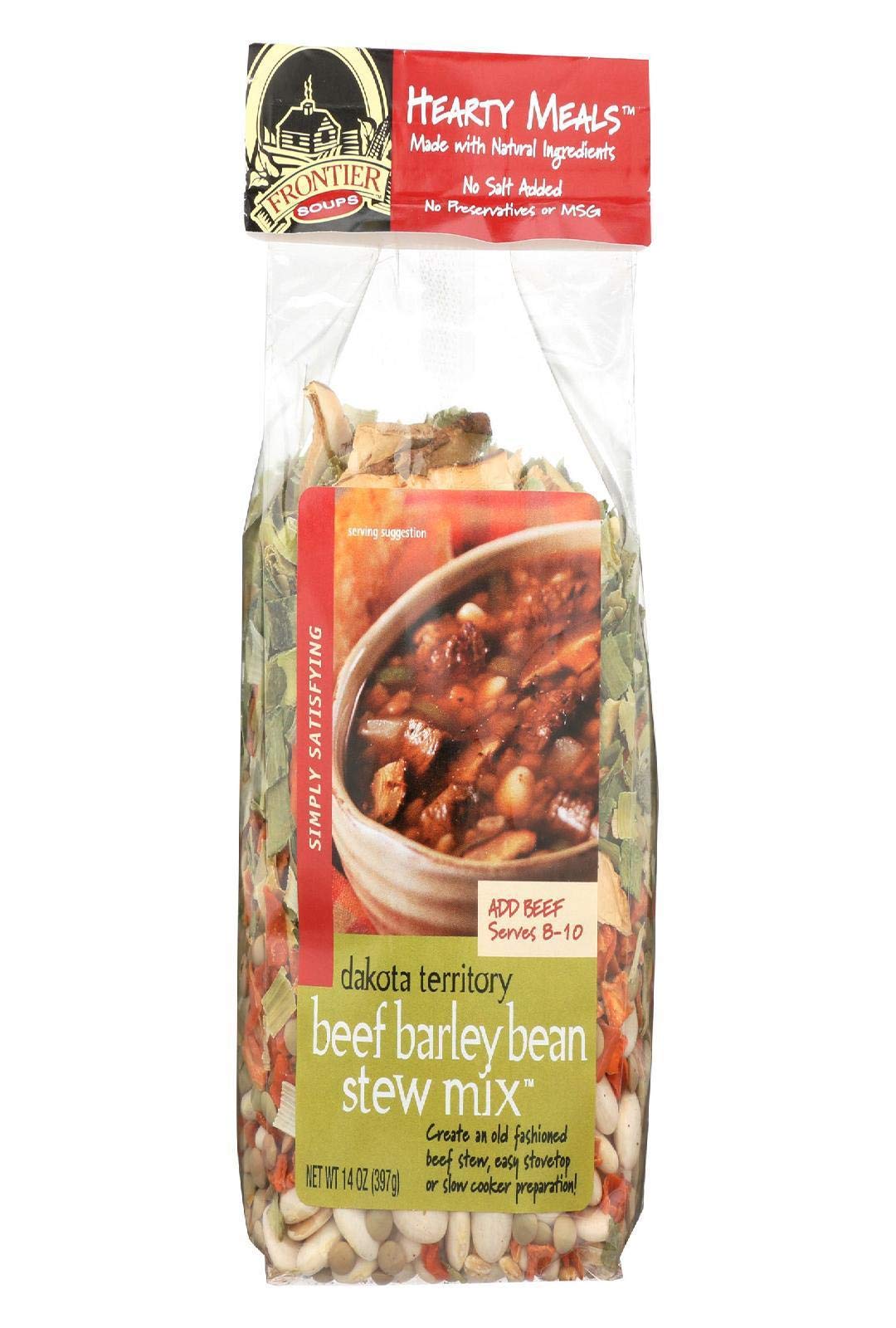 Amazon.com: Frontier Soups Hearty Meals Dakota Territory Beef Barley ...